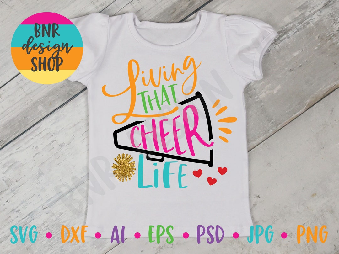 Buy Cheer Life SVG File for Cheerleaders Cheerleading SVG Cut Online in ...