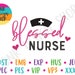 Nursing Embroidery Bundle, 7 Designs, Nurse Machine Embroidery Design ...
