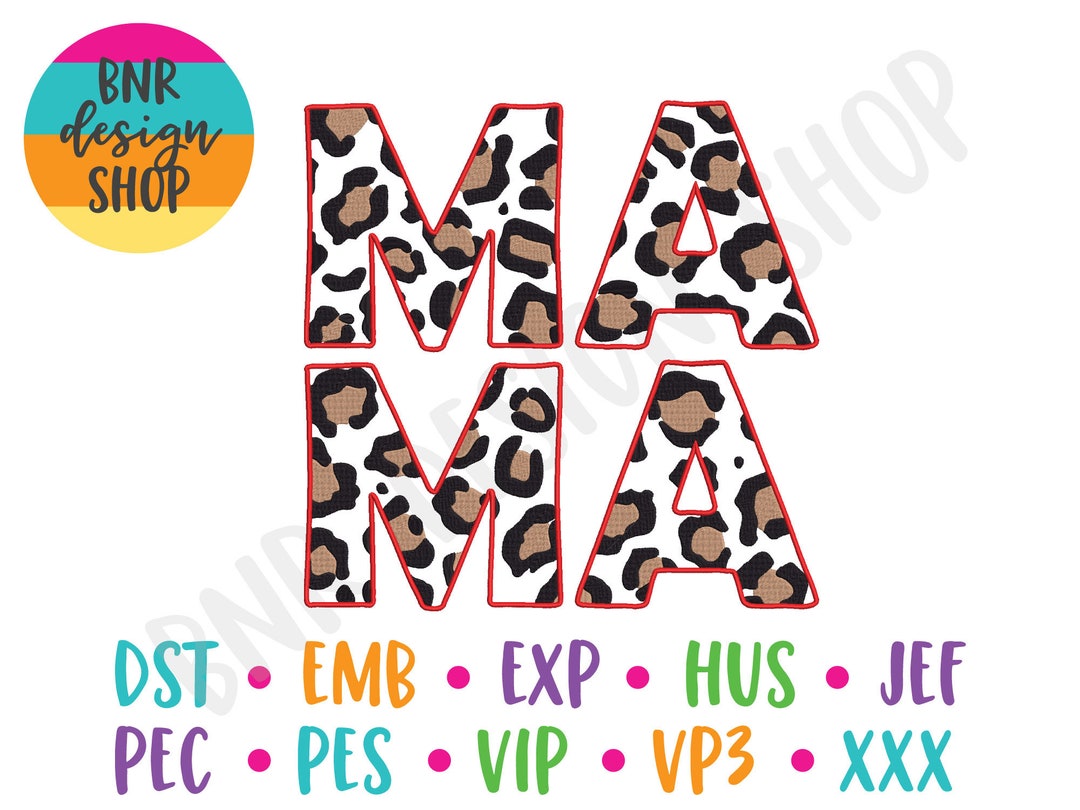 Mama Embroidery Design, 2 Sizes, Mom Embroidery, Embroidery Design ...