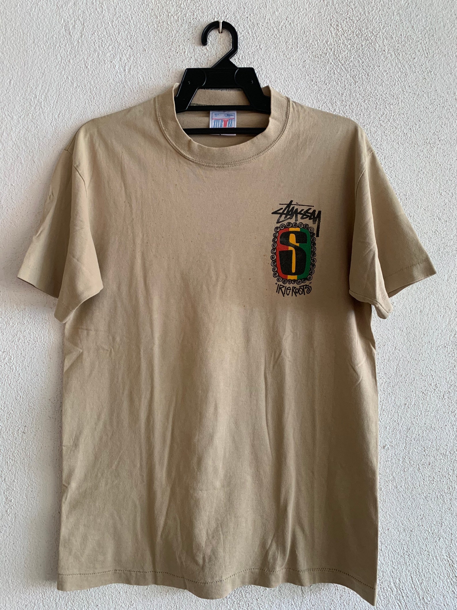 True Vintage Stussy “irie Roots” Tribe Era T Shirt / Skate T Shirt ...