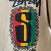 True Vintage Stussy “irie Roots” Tribe Era T Shirt / Skate T Shirt ...