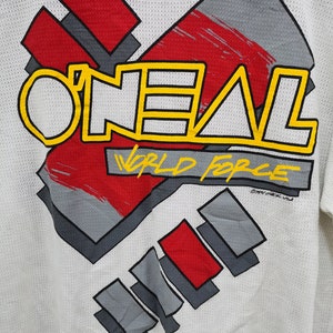 Vintage 1991 O'neal USA World Force Motocross Jersey Oneal Mx Gear Fox ...