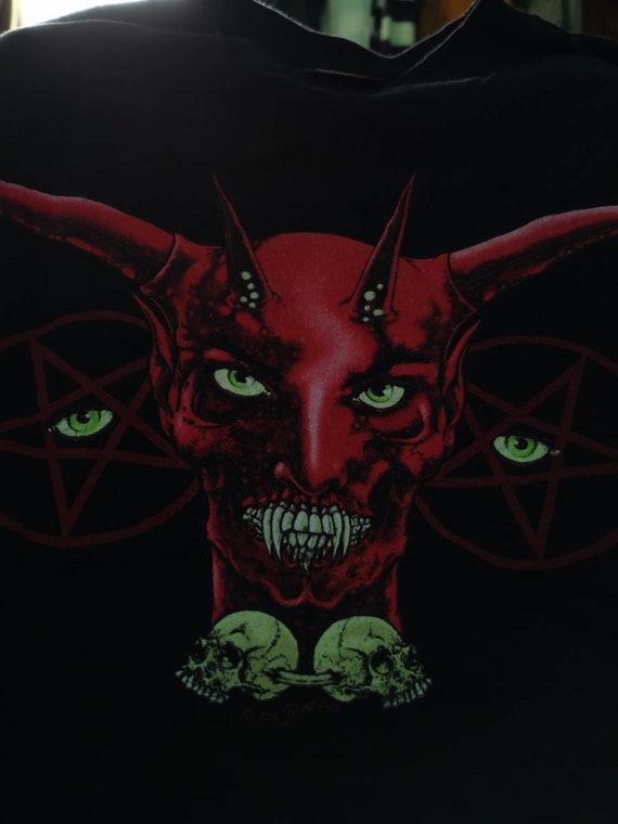 Rare Vintage 1990's Damad Rewind / Manmade Pushead T… - Gem