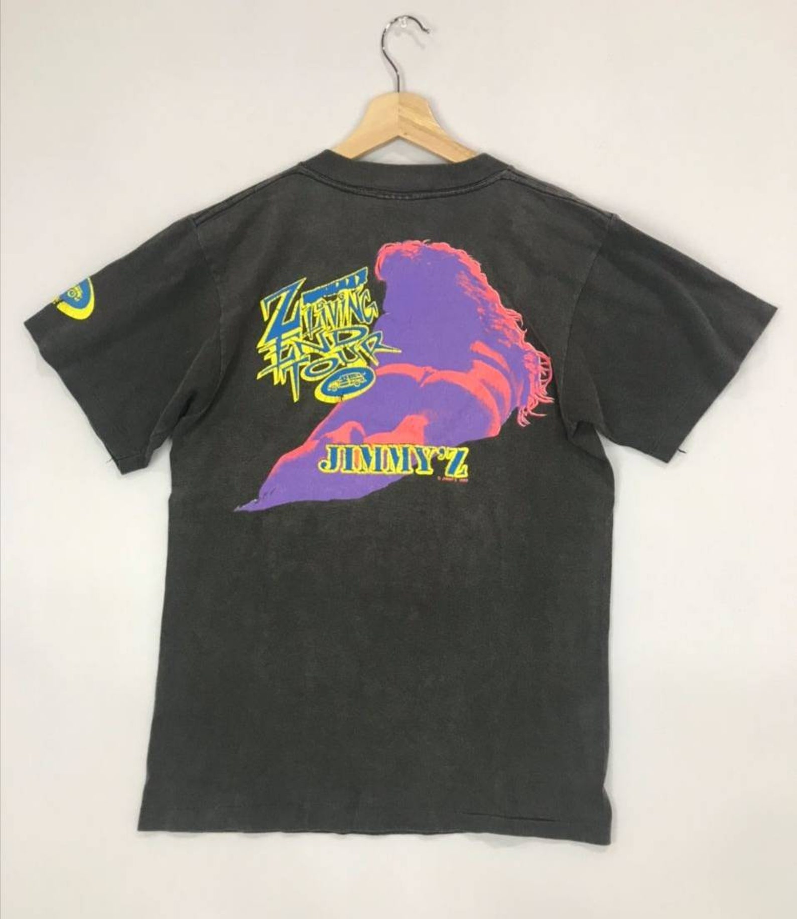 Vintage 1990 Jimmy'z Living End Tour Skate Surf Clothing T-shirt ...