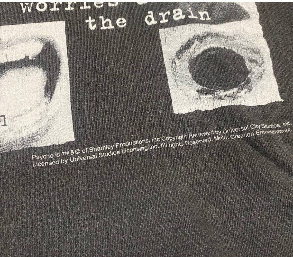 Vintage 1990s PSYCHO (1960) Slasher Flick Universal Studios Rinse Life ...