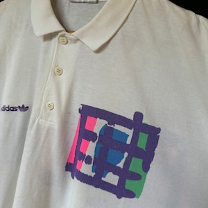 Vintage 90's Adidas Stefan Edberg Polo Shirt Tennis Atp Tour Andre ...