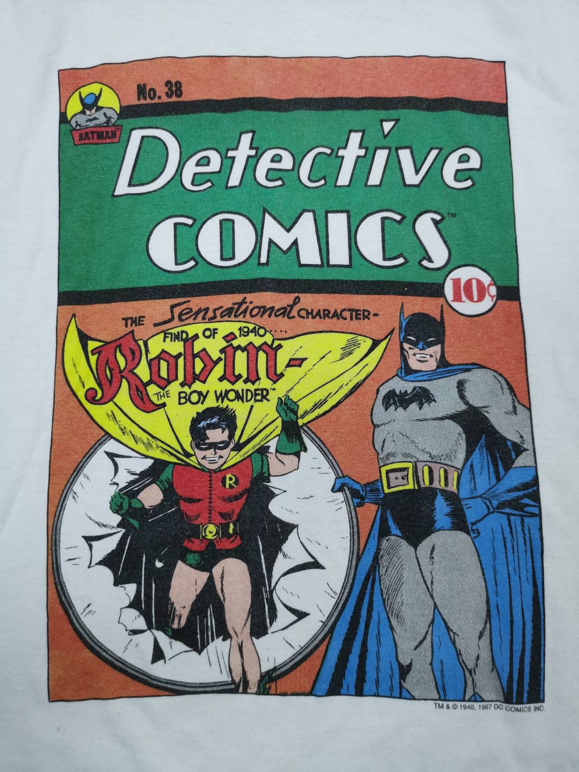 Vintage 80's Batman Robin Detective Comics 38 DC Promo - Etsy