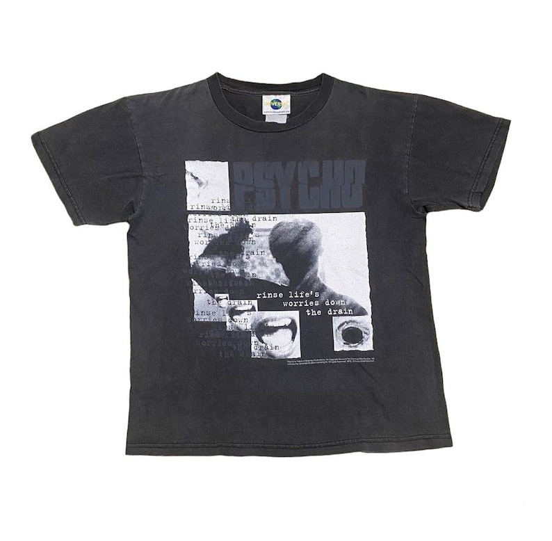 Vintage 1990s PSYCHO (1960) Slasher Flick Universal Studios Rinse Life ...