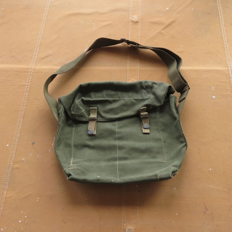 Vintage Military Bag - Etsy