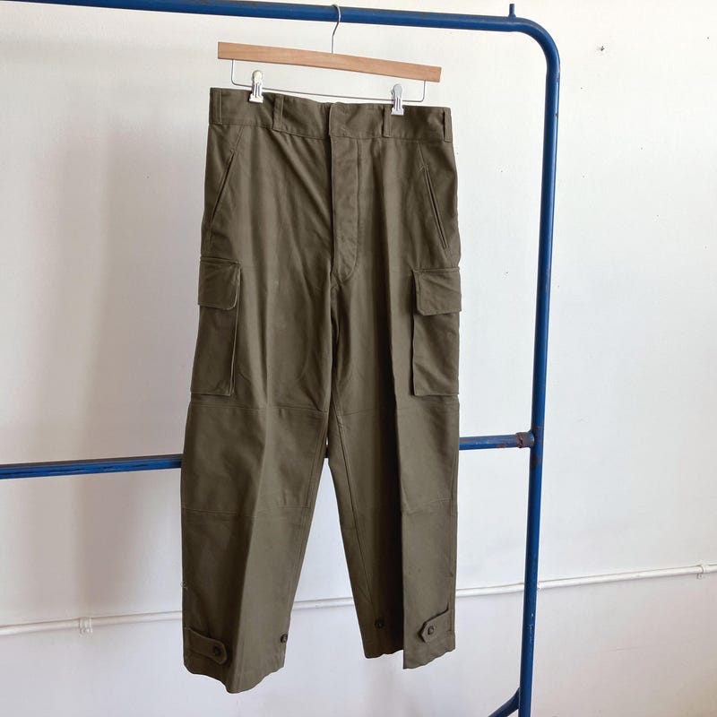 50s French Military Pants - Etsy