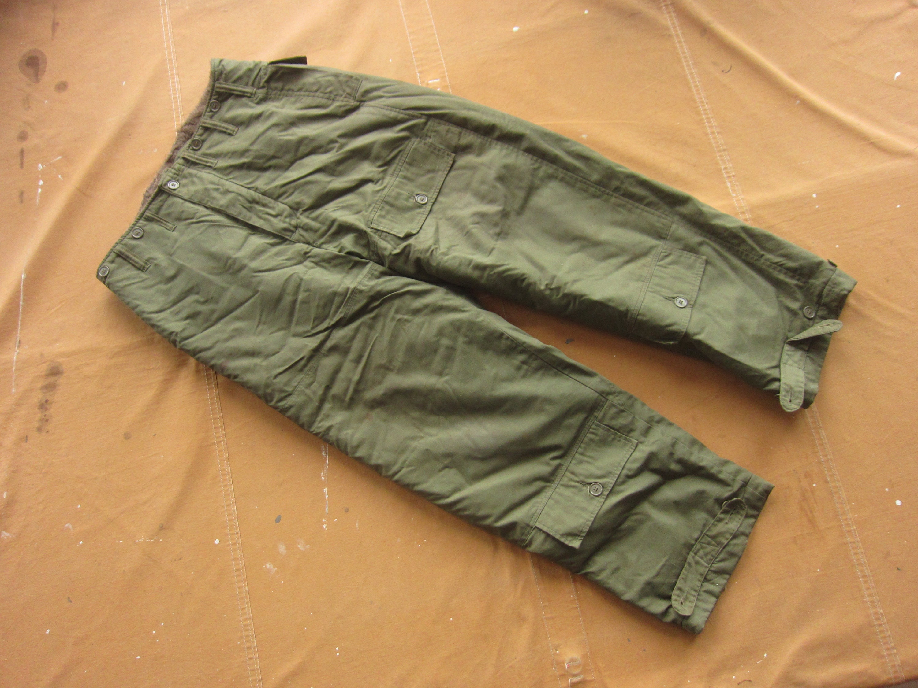 35 X 30 40s US Army Air Forces A-10 Flight Pants / 1940s 35 X 30 40s US Army Air Forces A-10 Flight Pants / 1940s