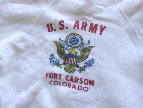 Children's 50s / 60s US Army Fort Carson Colorado Swe… - Gem