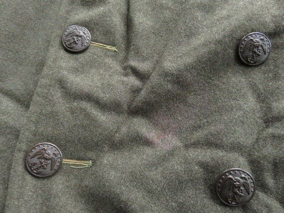 Small / Medium 40s US Marine Corps Wool Overcoat / US… - Gem
