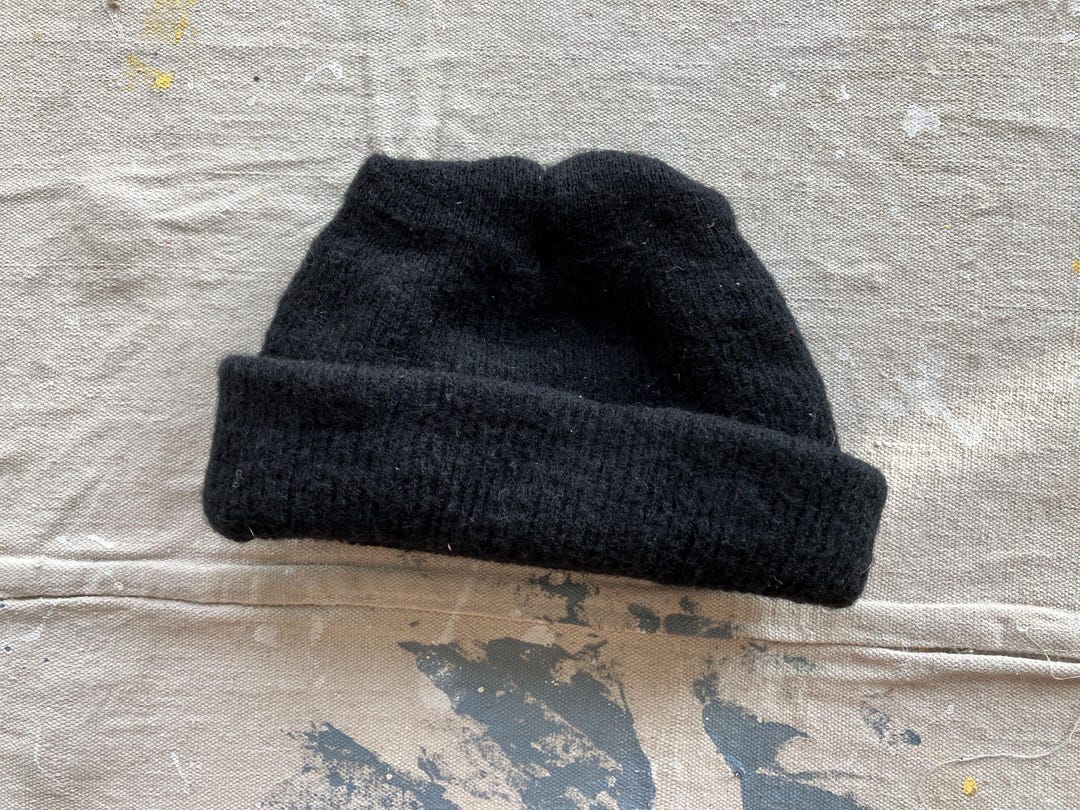 Small 90s US Navy Wool Watch Cap / Wool Knit Beanie 1990s Military - Etsy