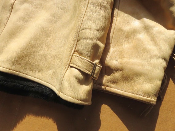 Medium 70s Buckskin Leather Fringe Jacket / Uber Owat… - Gem