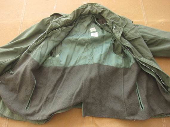 Medium 60s US Army M-65 Field Jacket / 1960s Military… - Gem