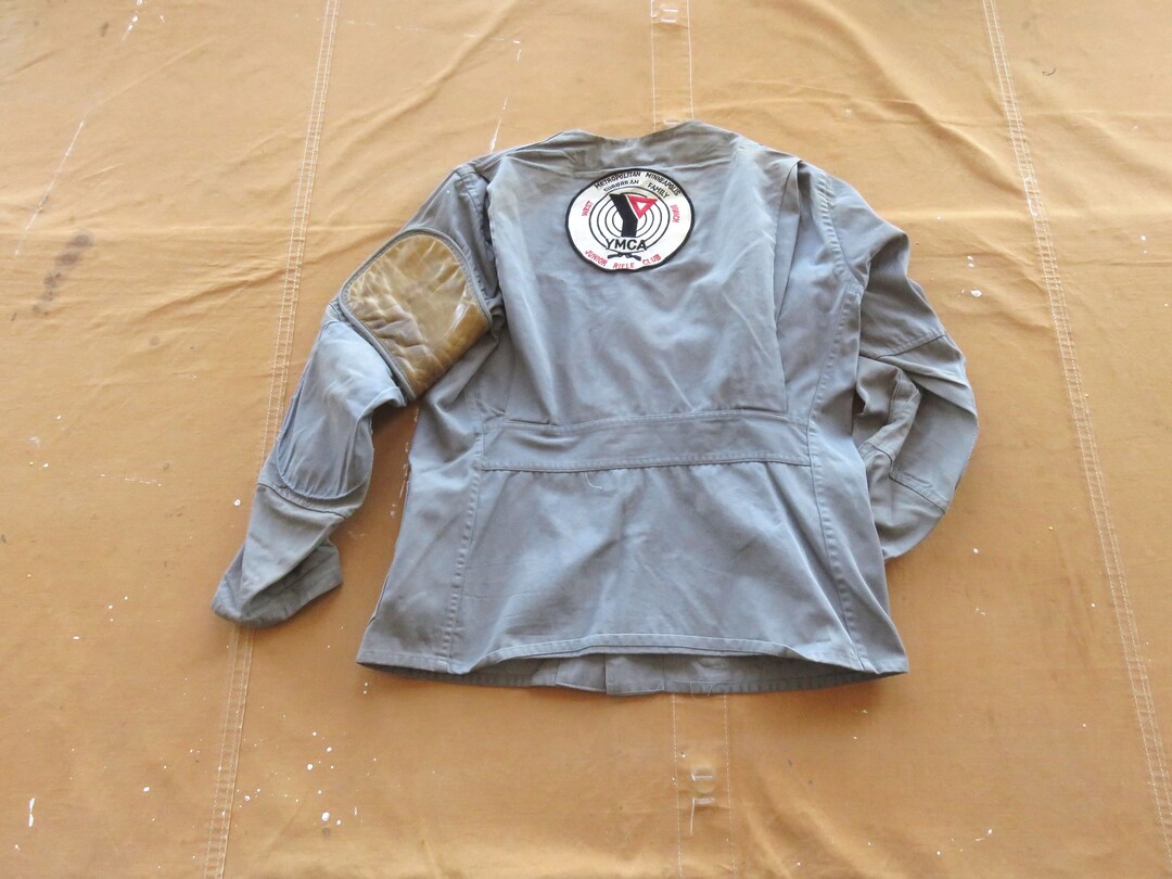 Small 50s / 60s Shooting Jacket / 1950s 1960s 10-X Leather Patches ...