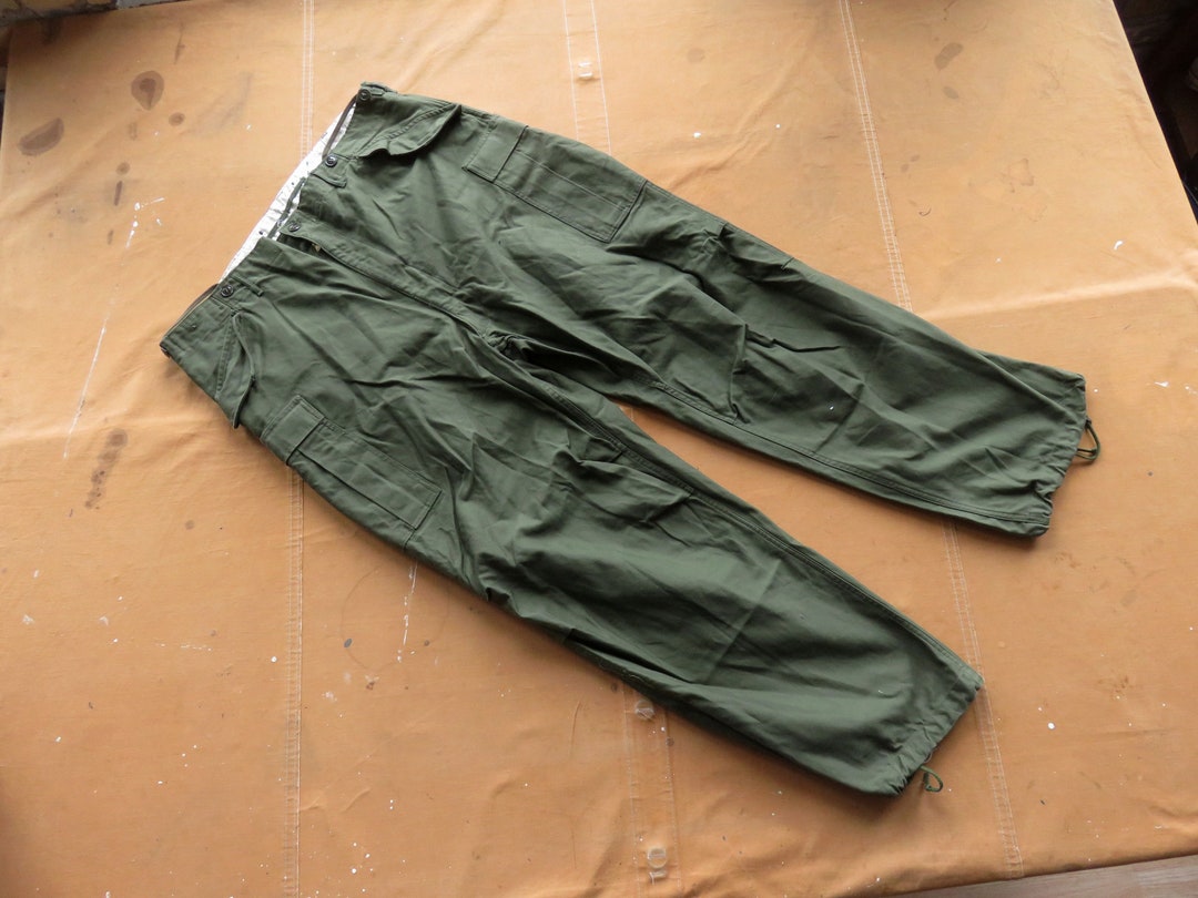 XXL 50s US Army M-51 Cargo Pants / M51 Field Combat Cotton Uniform ...