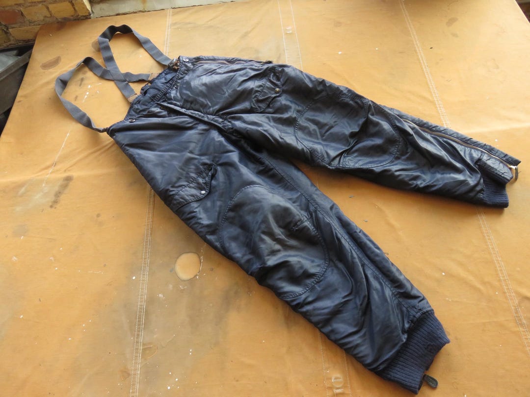 Small / 32 - 33 Waist 50s US Air Force Blue Flight Pants / Heavy Duty ...