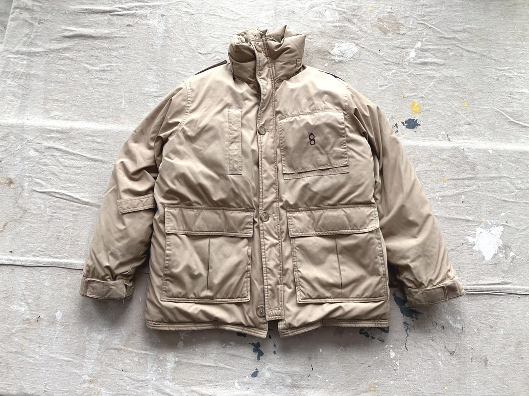 Large 70s / 80s Down Puffer Hunting Jacket / Bob Allen 1970s 1980s ...