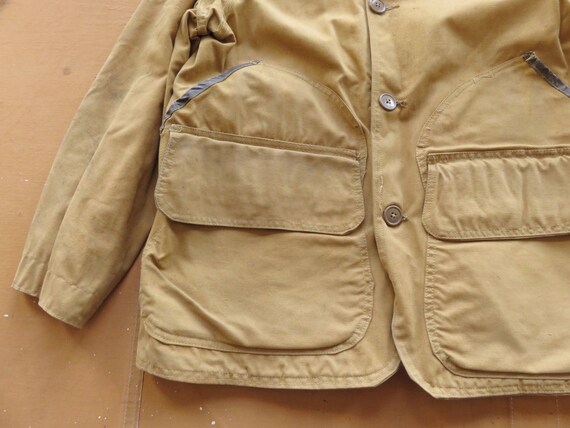 Medium 40s Duck Canvas Hunting Jacket / Hettrick Amer… - Gem