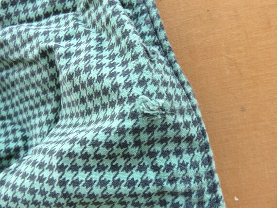 Children's 40s / 50s Flannel Overalls / Homemade Hand… - Gem