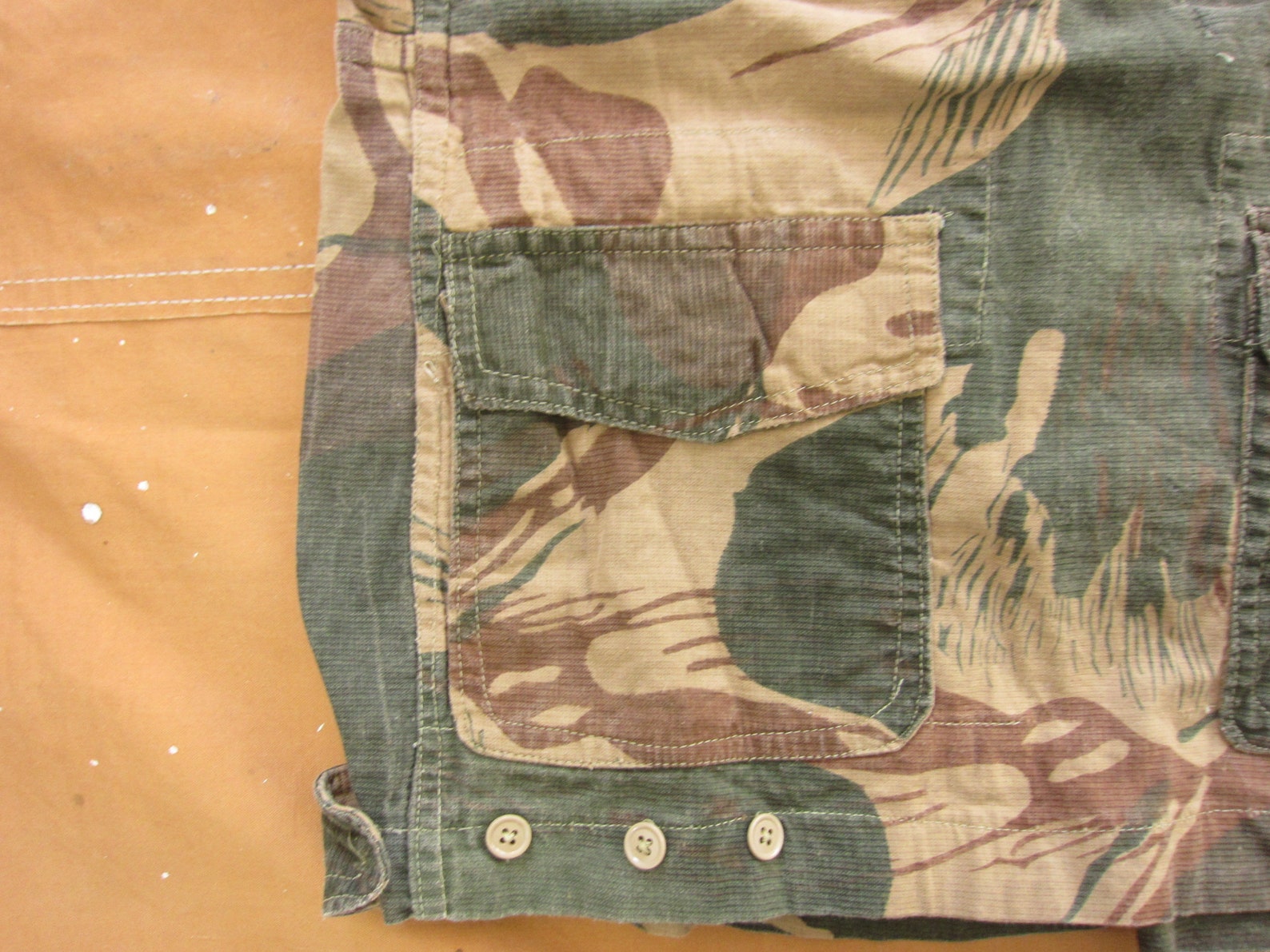 Small / Medium 70s Pakistani Military Cotton Camouflage Jacket - Etsy