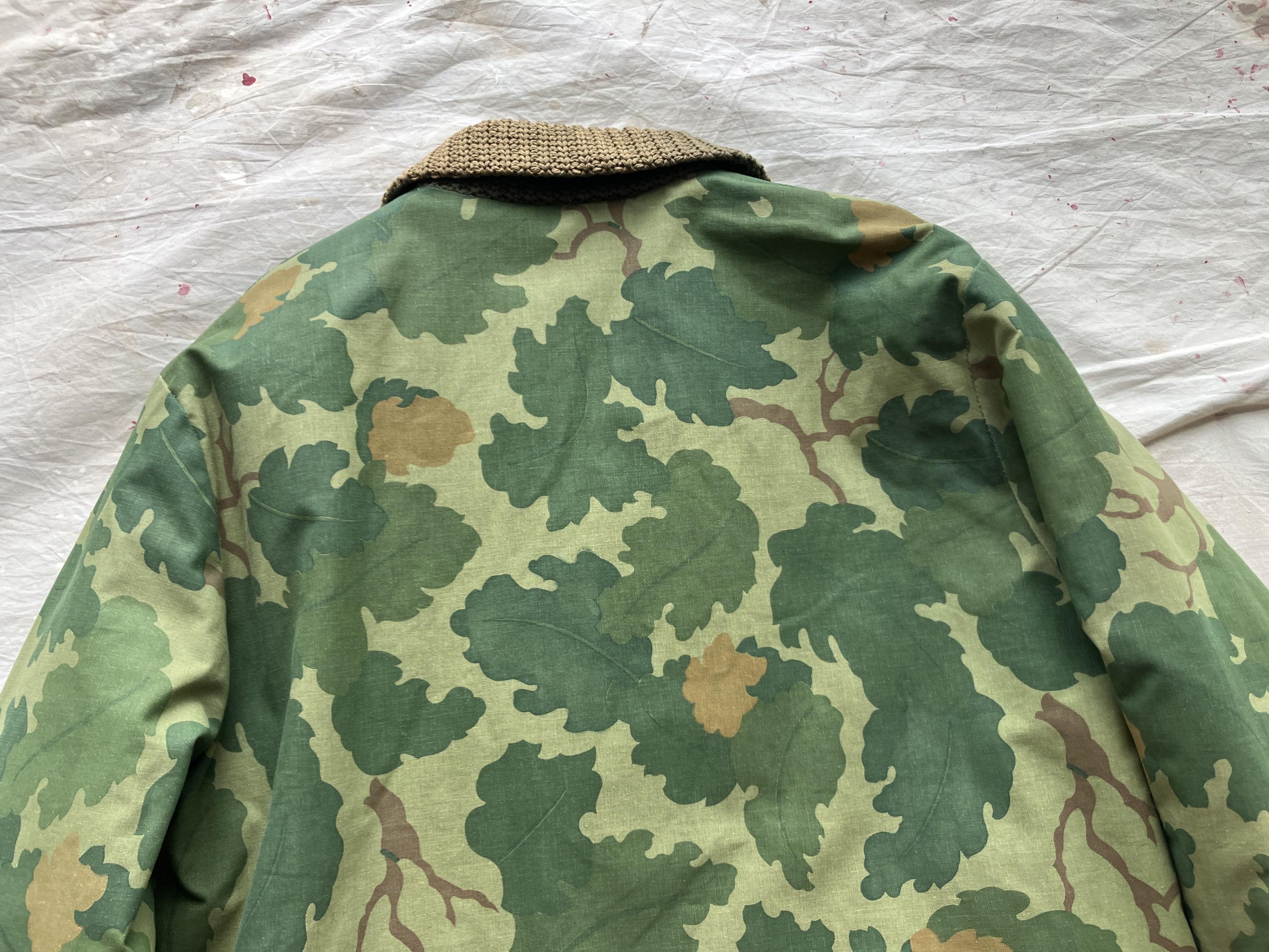 Large / XL 60s / 70s Mitchell Camouflage Reversible Jacket / Ranger ...