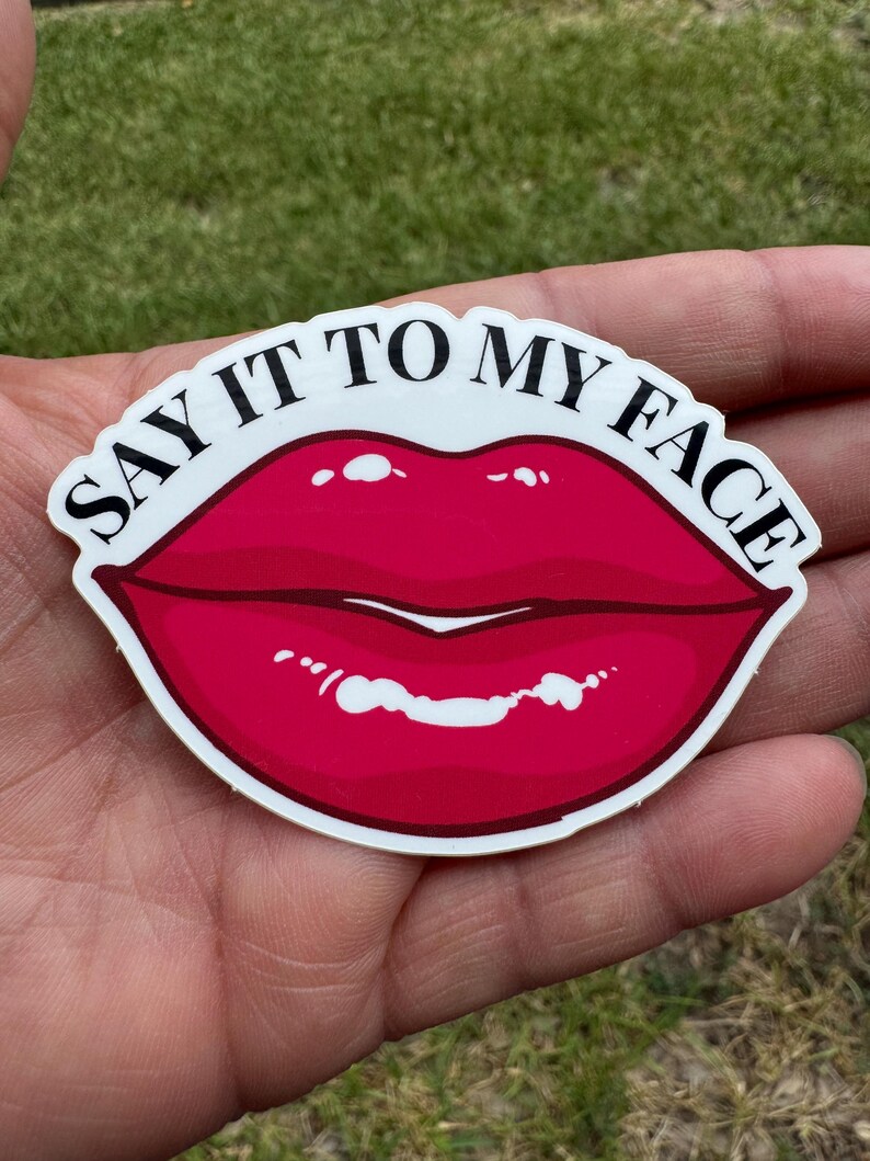 Comma La Vinyl Sticker SET OF 5, I'm Speaking, Vote 2024 Sticker ...