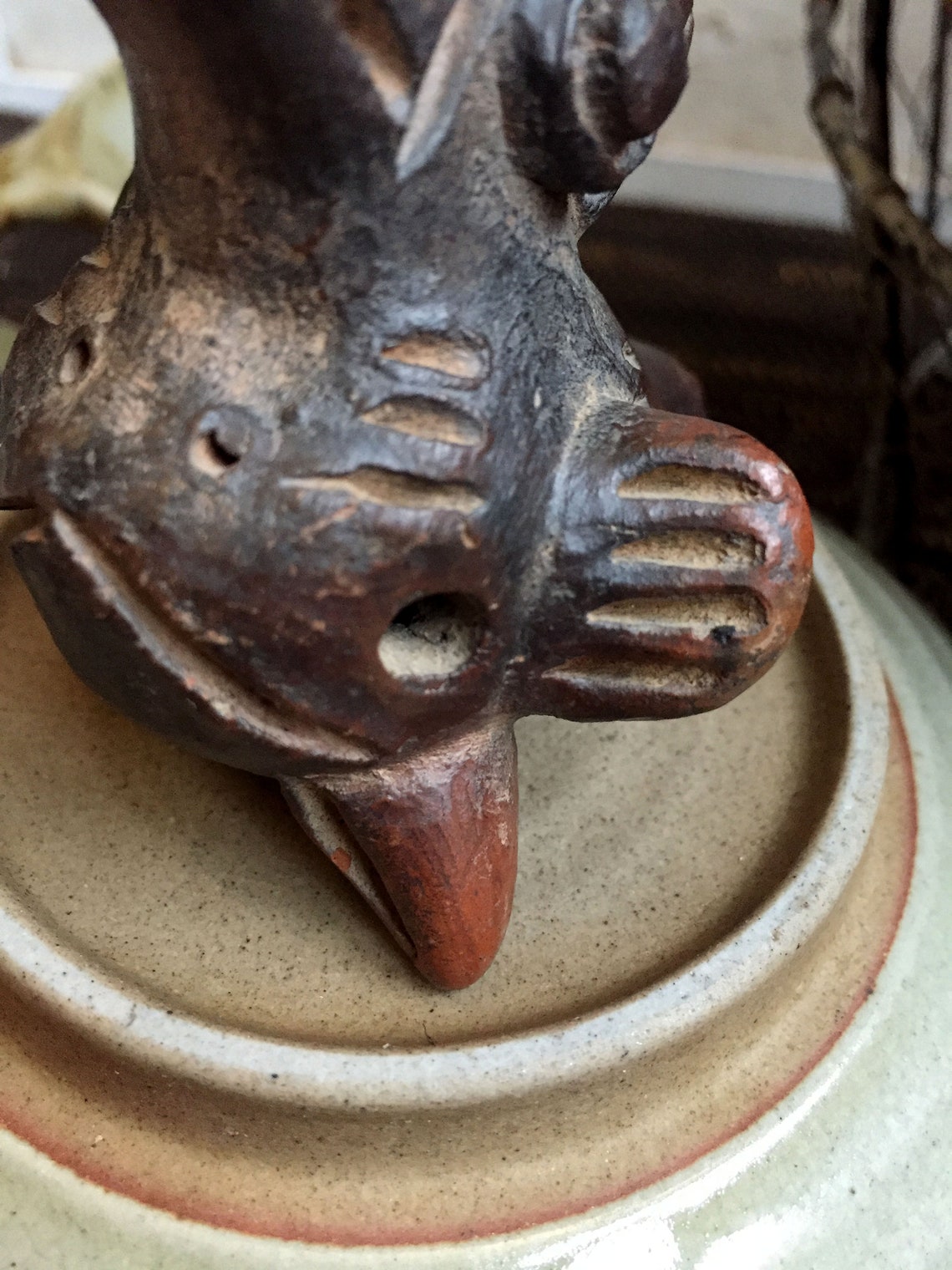 Vintage COLIMA Folk Art Pottery Bird Goat Fish Effigy - Etsy Canada