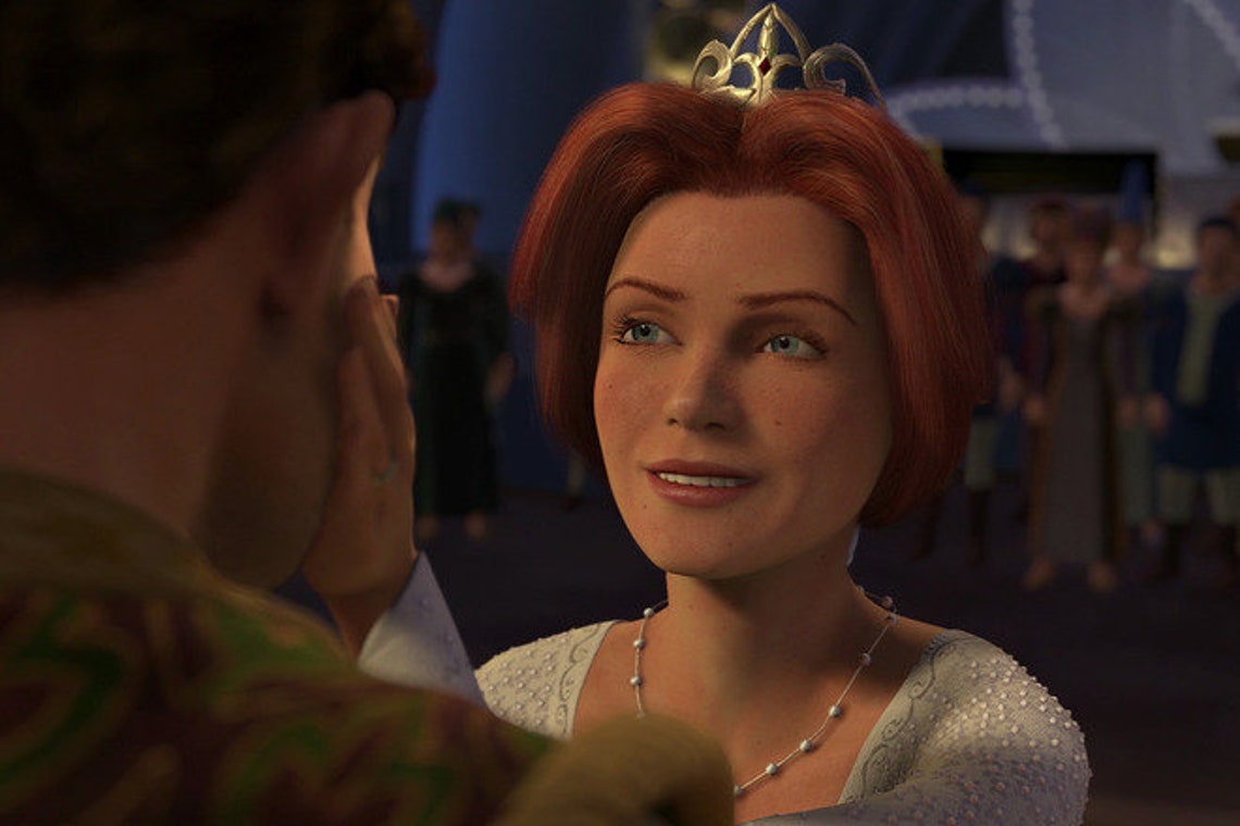 Princess Fiona Crown 3d Model Shrek | Etsy