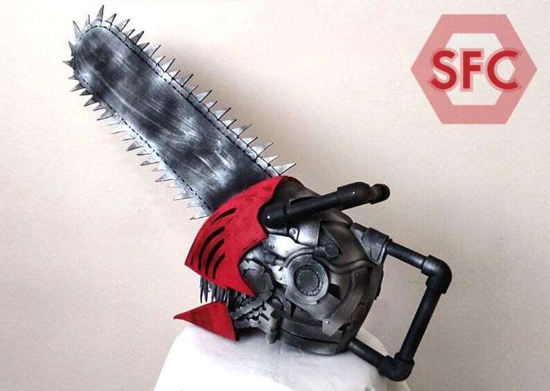 Chainsaw Man Denji head cosplay mask | Etsy