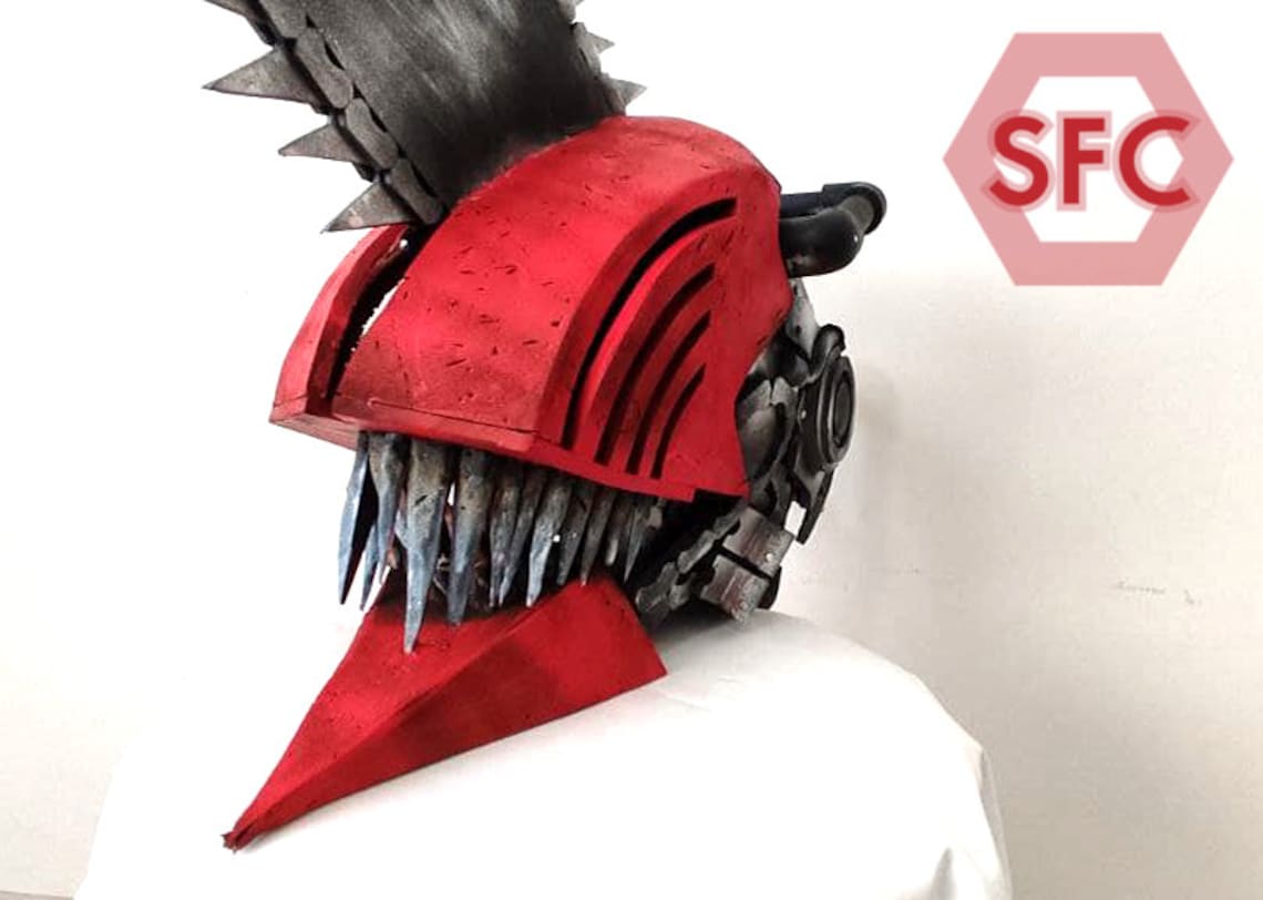 Chainsaw Man Denji head cosplay mask | Etsy