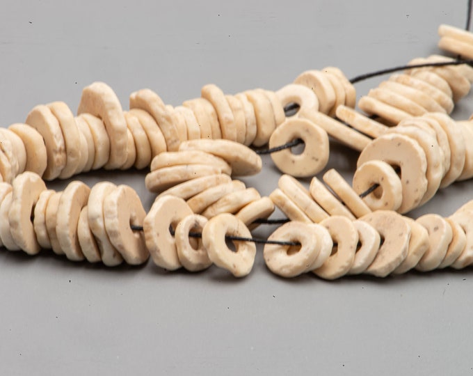 Africa Ancient Rustic Heishi Ostrich Egg Shell Beads From the African ...