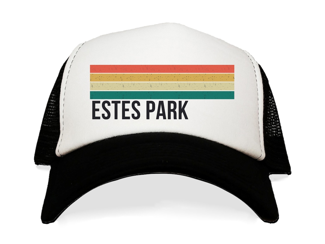 Estes Park Hat. Modern Colorado Baseball Cap. RMNP Gift Apparel. Unique ...