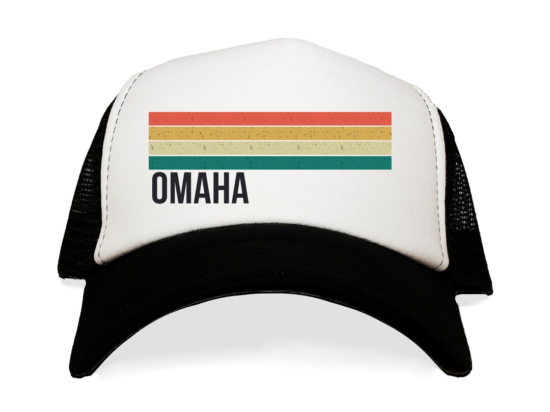 Omaha Hat. Modern Nebraska Baseball Cap. the Big O Gift Apparel. Unique ...