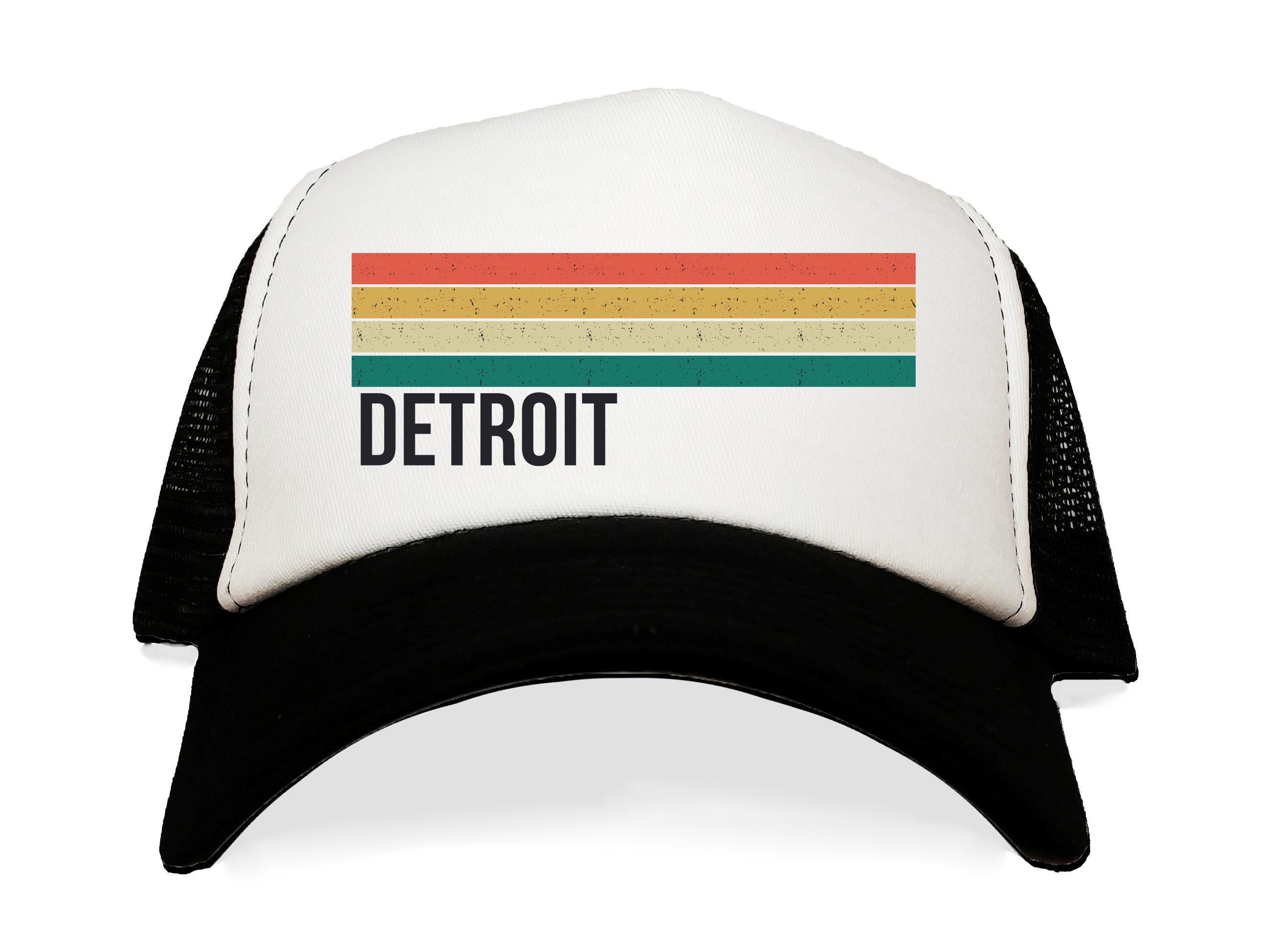 Detroit Hat. Modern Michigan Baseball Cap. Motor City Gift Apparel ...