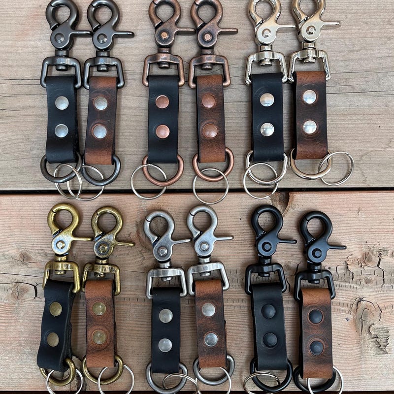 Leather Key Strap - Etsy