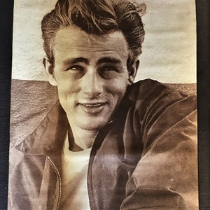 Movie poster mural JAMES DEAN retro movie poster - Etsy.de