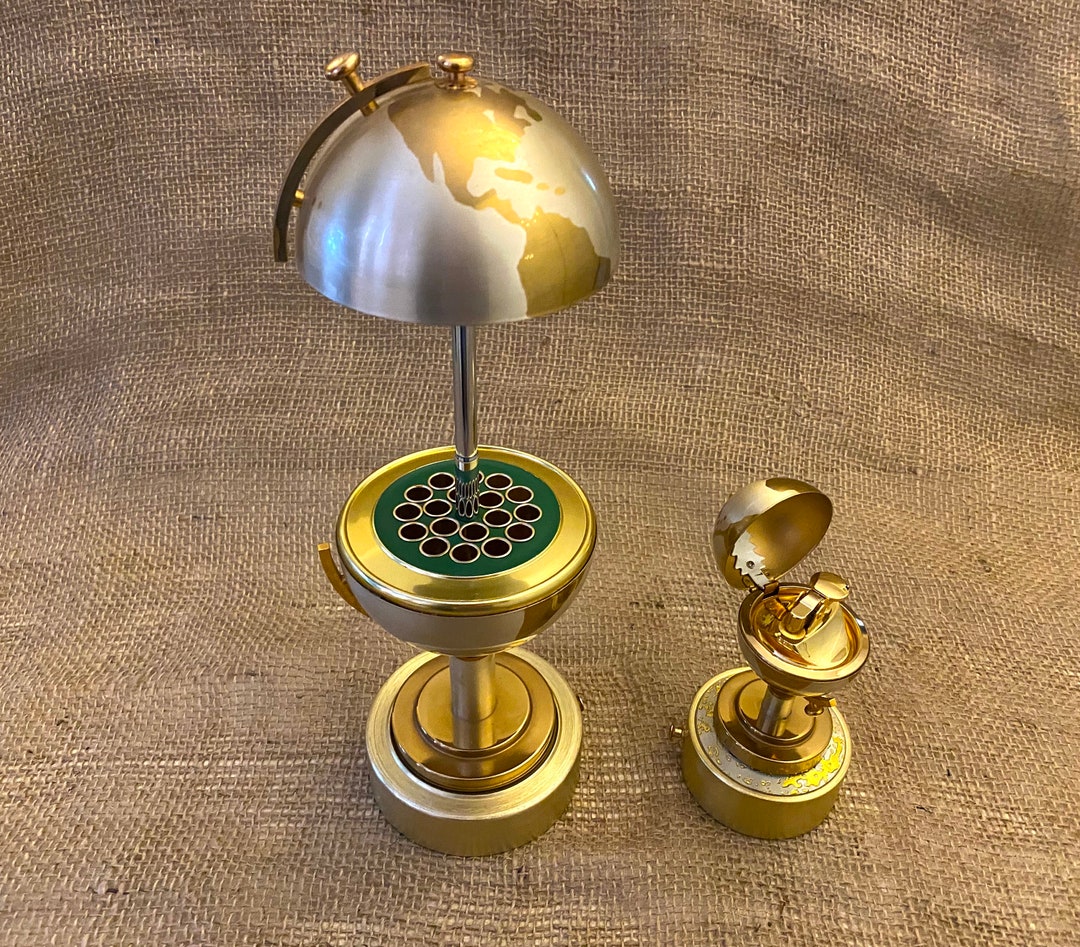 Vintage Globe Cigarette Dispenser in Globe Shape With Music Box No.2 - Etsy