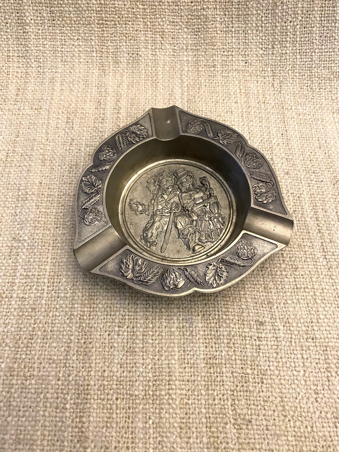 Vintage BMF Pewter Ashtray – Made in Germany – 13 Cm Diameter - Etsy
