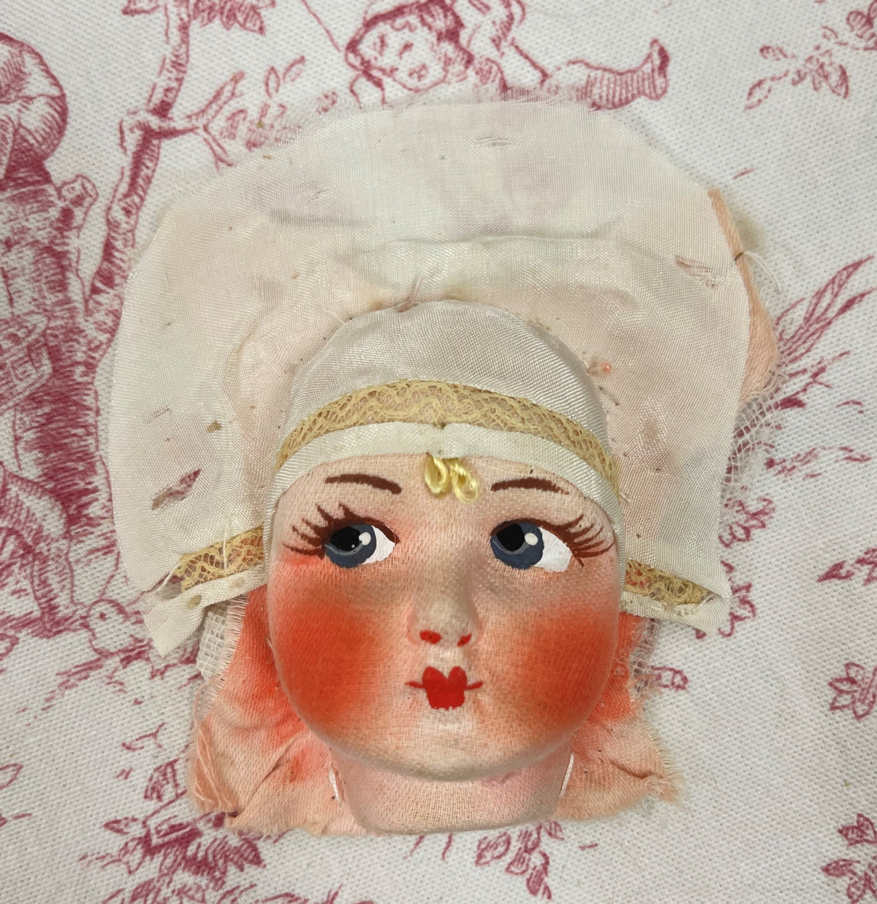 Cloth Boudoir Face With Ribbon Trim - Etsy