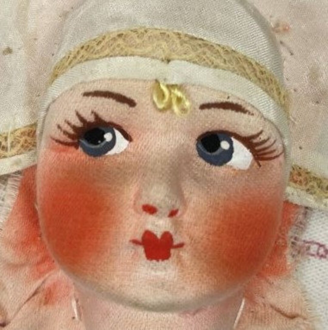 Cloth Boudoir Face With Ribbon Trim - Etsy