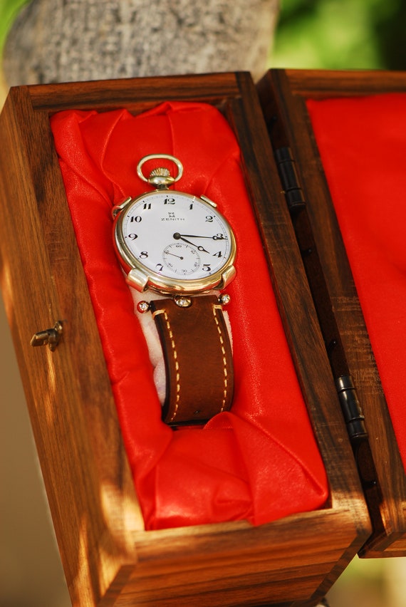 Beautiful Zenith pocket watch, converted by Revenant … - Gem