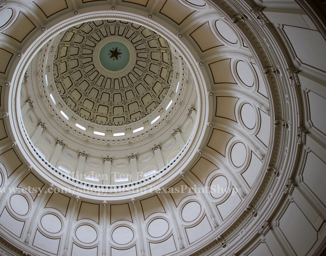 Texas State Capitol Building Photo Print Austin Dome Texas State ...