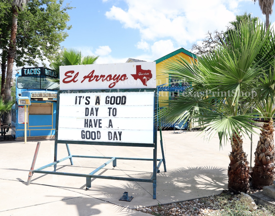 El Arroyo Sign Photo Print Austin Photo Austin Texas Atx Photography It ...