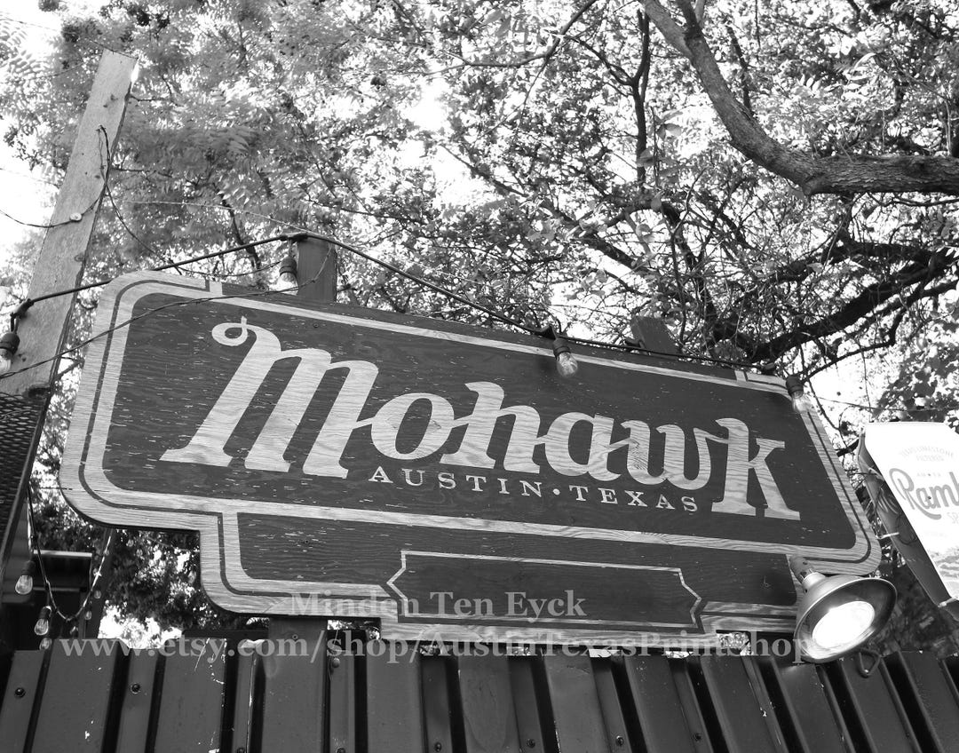 Mohawk Austin Texas Photo Print: Iconic Live Music Venue - Etsy