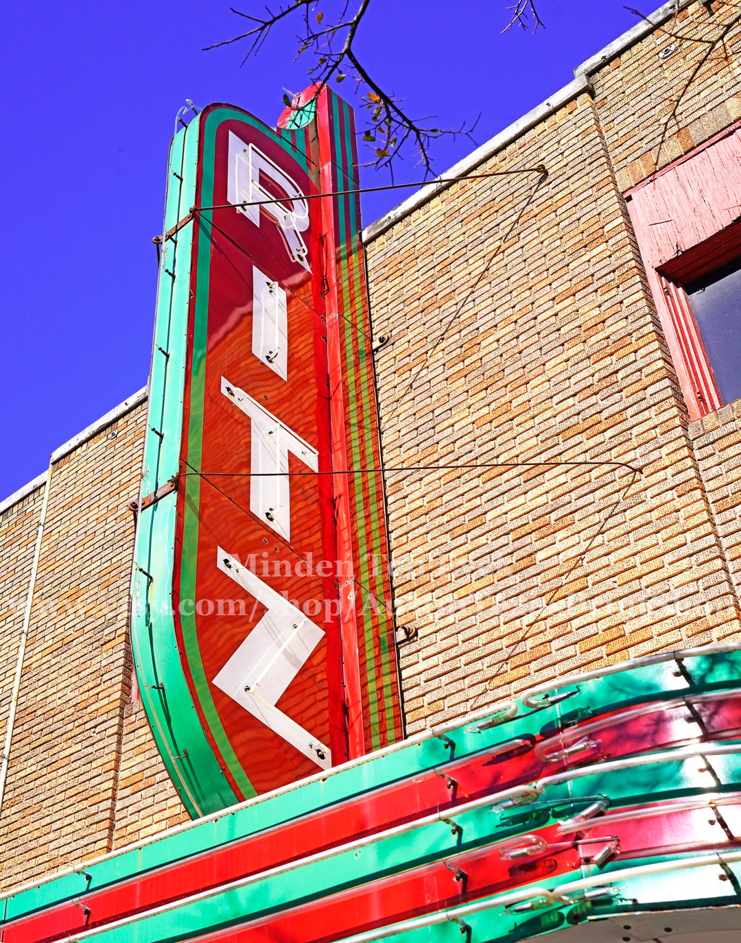 VERTICAL Historic Ritz Theater Photo Print Downtown Austin Texas Print ...