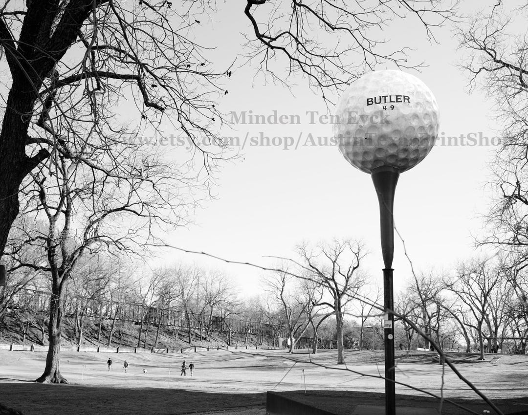 HORIZONTAL Butler Pitch and Putt Golf Photo Print Austin Texas Wall Art ...