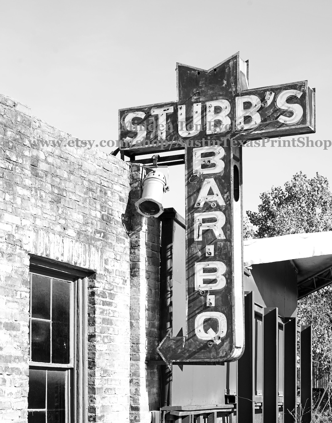 VERTICAL Stubb's BBQ Photo Print Austin Texas BBQ Texas Barbeque Print ...
